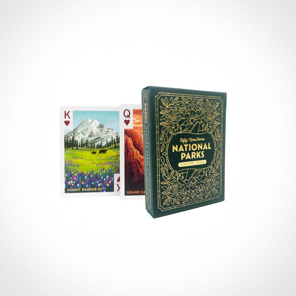 Fifty-Nine Parks National Parks Playing Card Deck - Truly Heroic